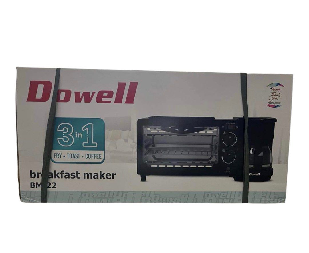 3 in 1 Dowell Breakfast Maker (BM 22) on Carousell