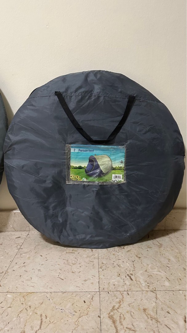4 person and 2 person camping tent, Sports Equipment, Hiking & Camping ...