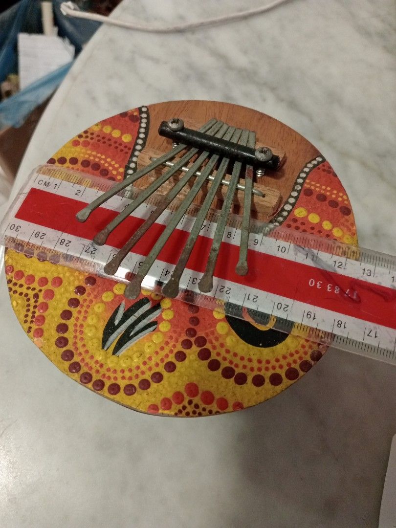 7 Notes Coloured Coconut Kalimba, Hobbies & Toys, Music & Media ...