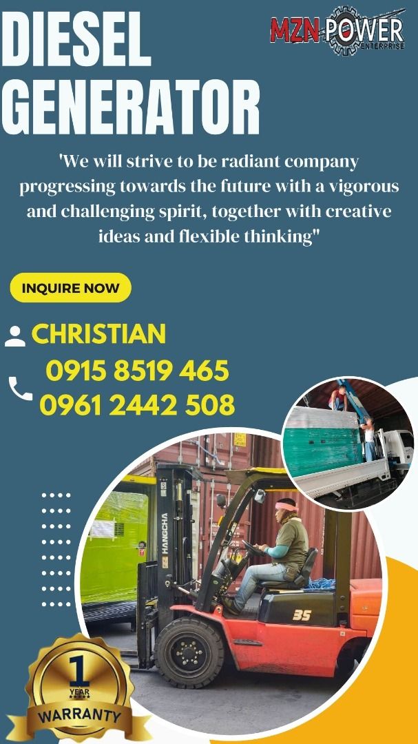 Affordable Back up Generator 25kva 35kva 50kva 63kva 75kva 83kva 100kva ...