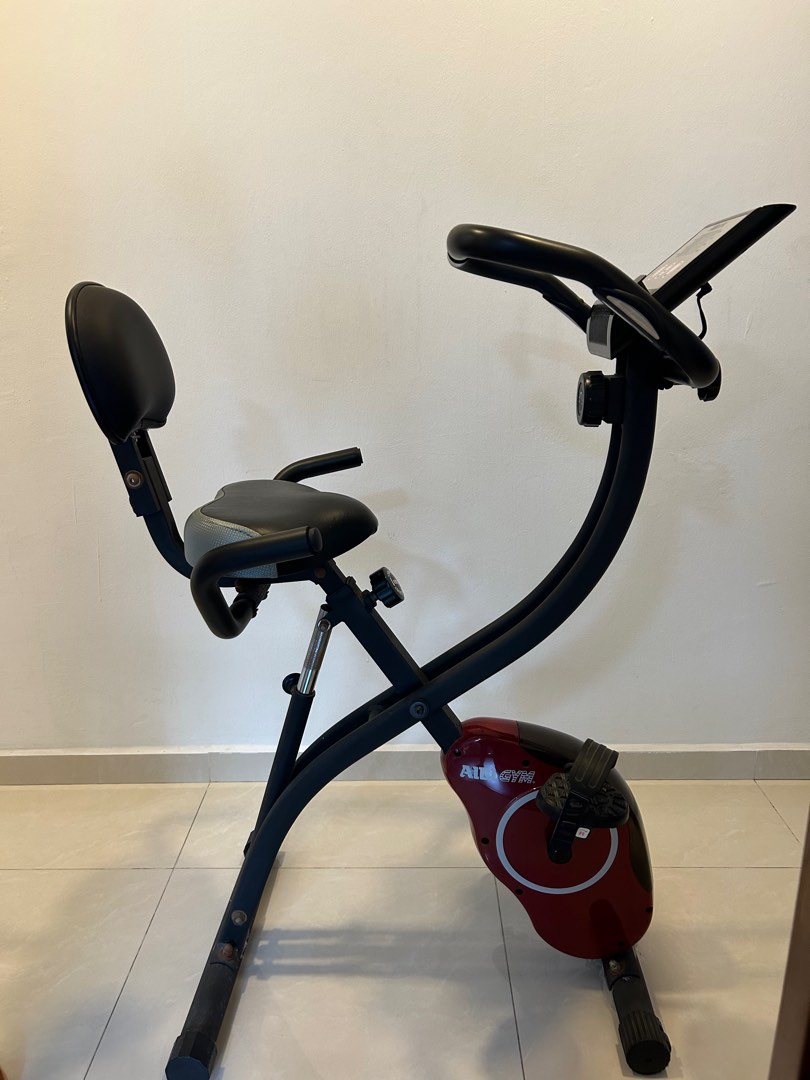 Aibi Foldable Exercise Bike, Sports Equipment, Exercise & Fitness ...