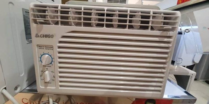 AIRCON CHIGO WINDOW TYPE, TV & Home Appliances, Air Conditioning and ...
