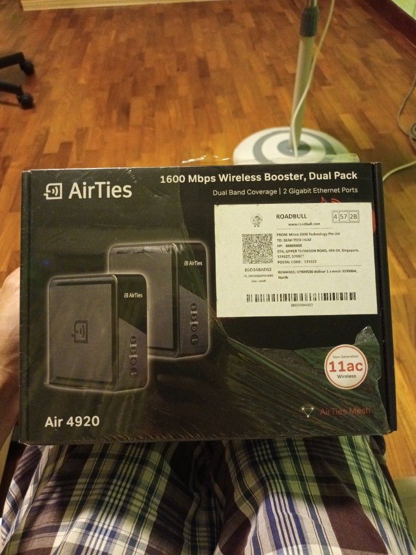 AirTies Air 4920 WiFi Mesh Networking System, Computers & Tech, Parts ...