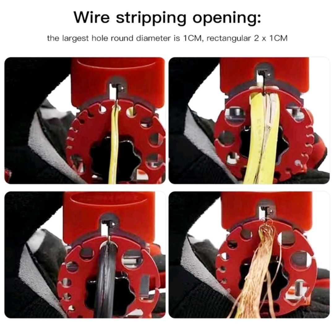 Alat pengupas kabel tembaga universal,portabel model gengam, Serba ...