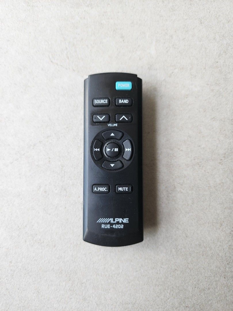 Estima Alpine X009 GPS head unit, remote and console panel for Estima ...