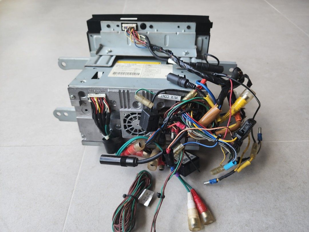 Estima Alpine X009 GPS head unit, remote and console panel for Estima ...