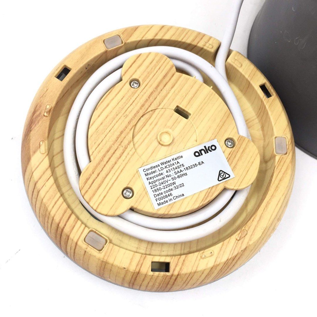 ANKO 1.7 Litre Cordless Water Kettle 220volts, TV & Home Appliances ...