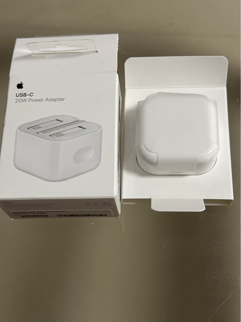 Apple 20W USB C Power Adapter (folding pins), Mobile Phones & Gadgets ...
