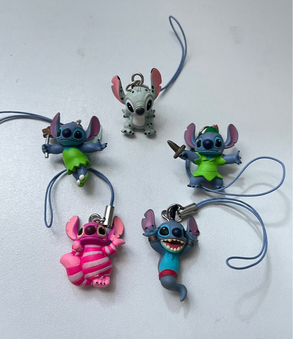 Assorted Disney Stitch Keychains, Hobbies & Toys, Toys & Games on Carousell