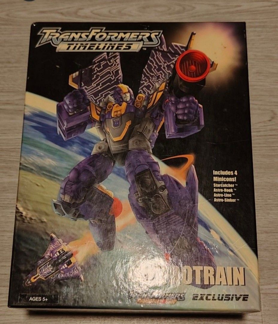 Astrotrain TFCC Transformers Collectors Club Exclusive (Hasbro) TFCC6AS ...