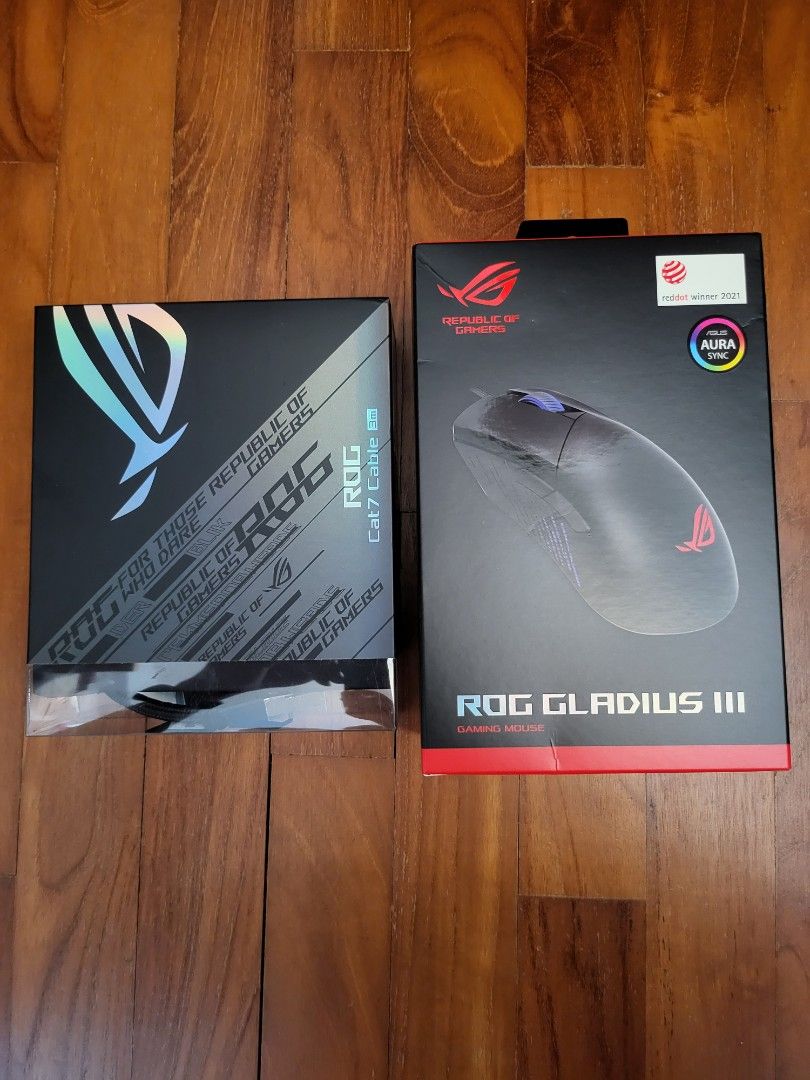 Asus ROG Gladius III WIRED Gaming Mouse, Computers & Tech, Parts ...