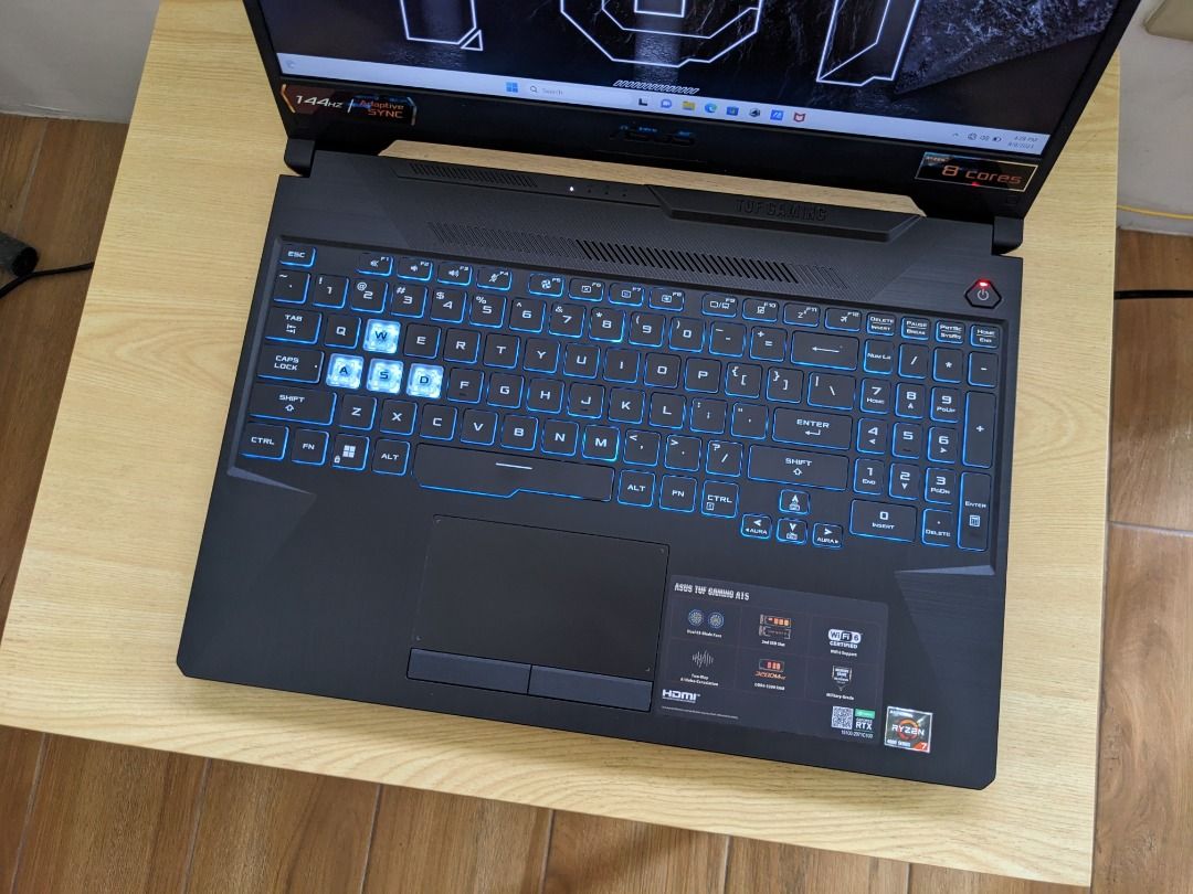 Asus TUF FA506ICB Ryzen 7 4800H 16GB 512SSD Nvidia RTX3050 4GB GDDR6 ...