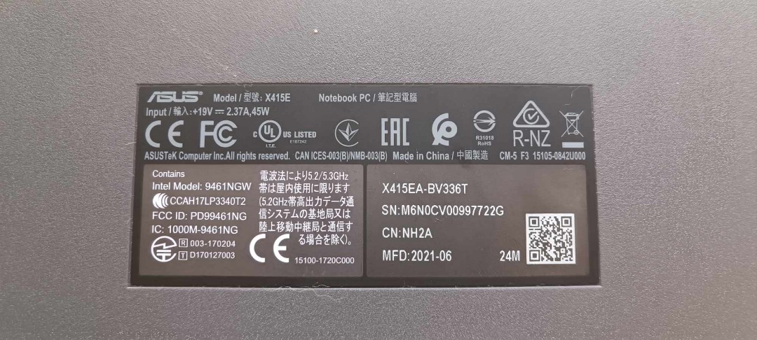 Asus X415e I3 11th Gen, Computers & Tech, Laptops & Notebooks on Carousell