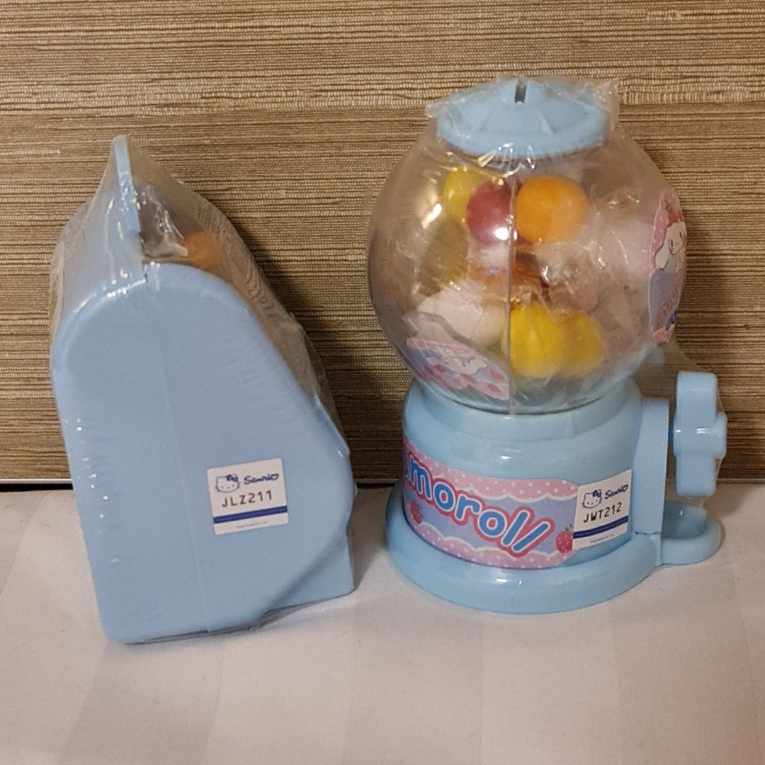 Set of 2 Authentic Sanrio Cinnamoroll Mini Toy Jackpot and Gumball ...
