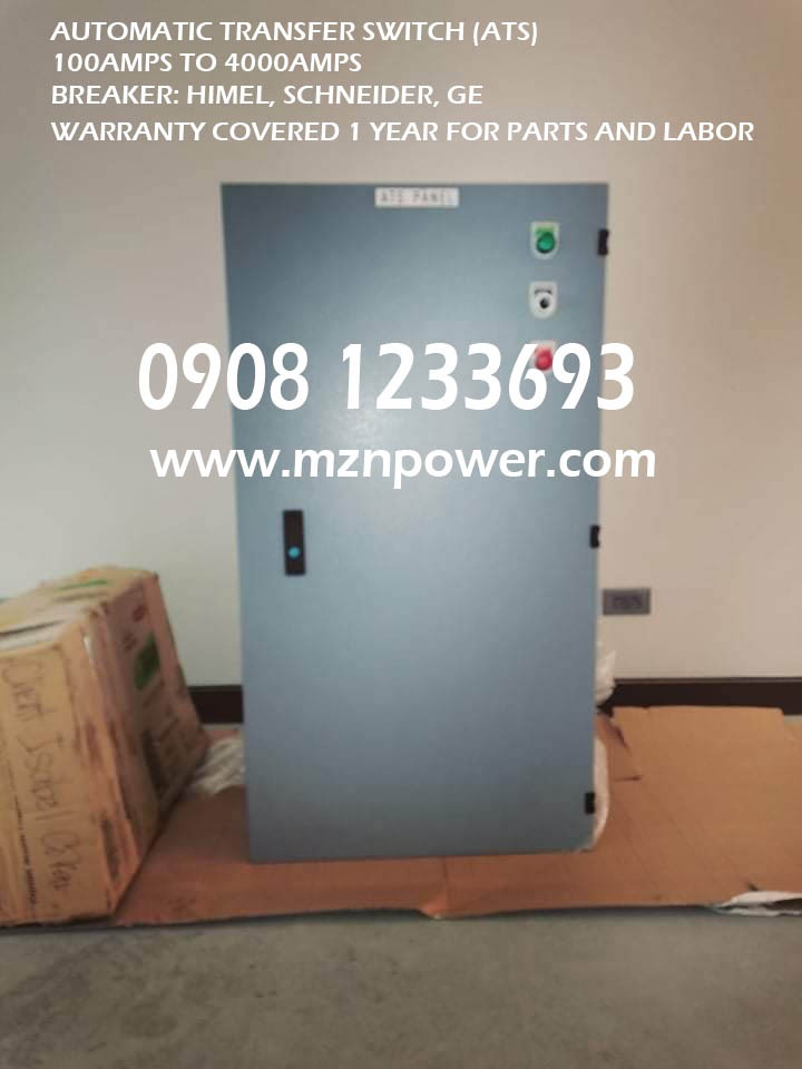 AUTOMATIC TRANSFER SWITCH (ATS) 100Amps up to 4000amps, Commercial ...
