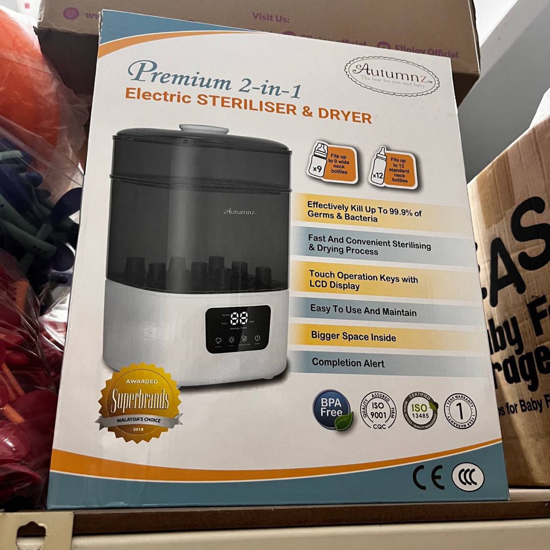 Autumnz Premium 2in1 Sterilizer & Dryer, Babies & Kids, Nursing ...