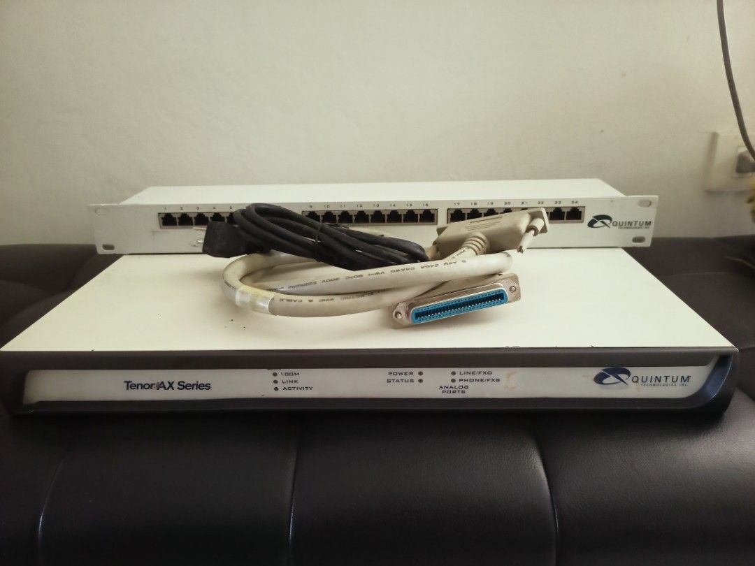 Ax Tenor VoIP Gateway 24 Channels, Computers & Tech, Office & Business ...