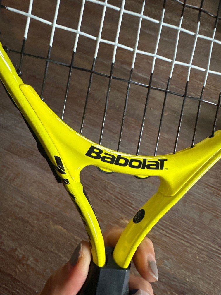 Babolat Tennis Racket junior 19, Sports Equipment, Sports & Games ...