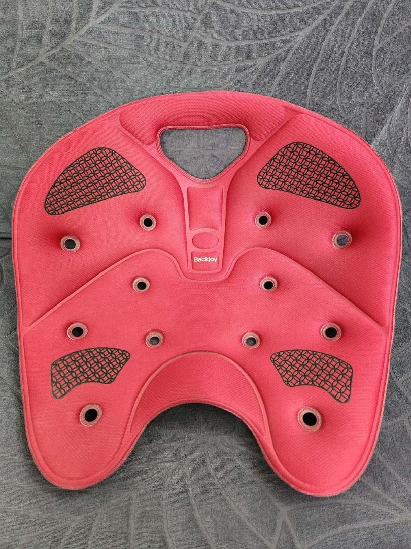 Backjoy Core Traction Posture Seat Cushion (Red), Health & Nutrition, Braces, Support ...