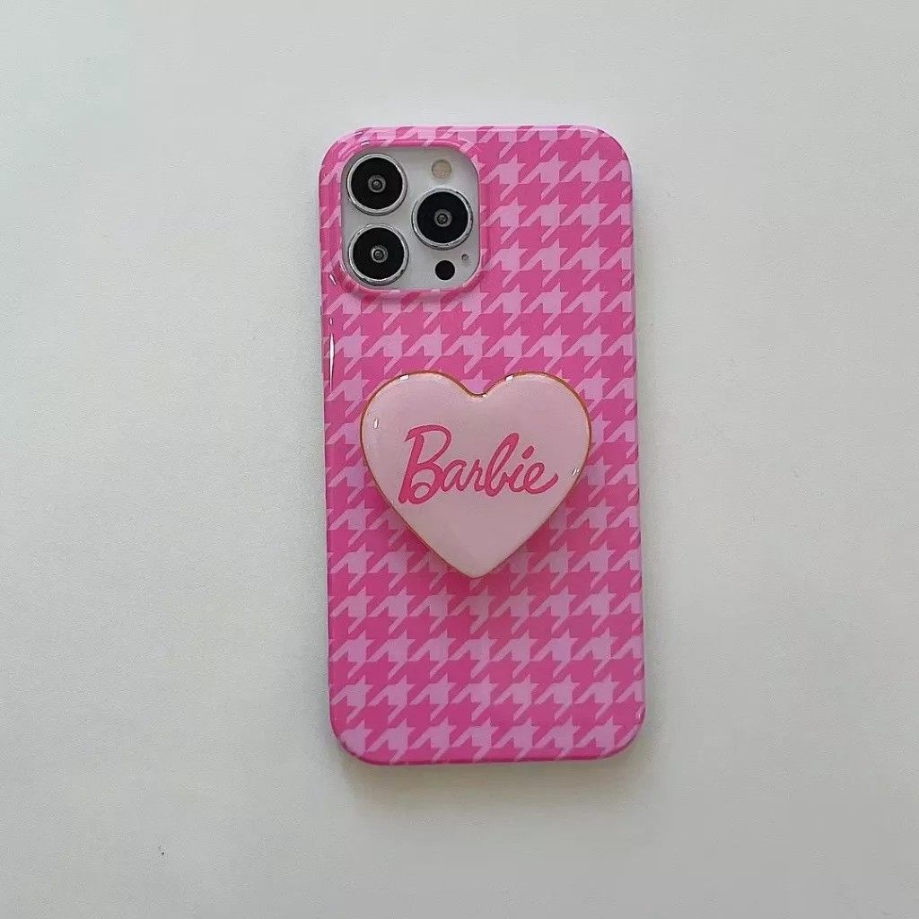 Barbie casing with pop socket, Mobile Phones & Gadgets, Mobile & Gadget ...