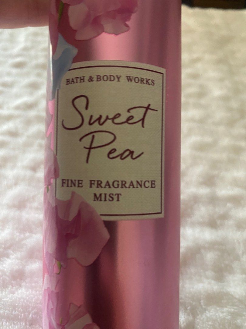 BATH & BODY Fragrance Mist ( Sweet Pea), Beauty & Personal Care, Bath ...