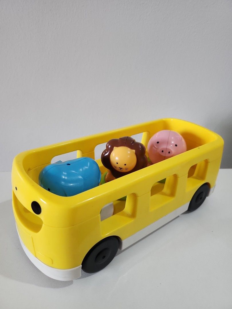 Benesse bus toy with animals on Carousell