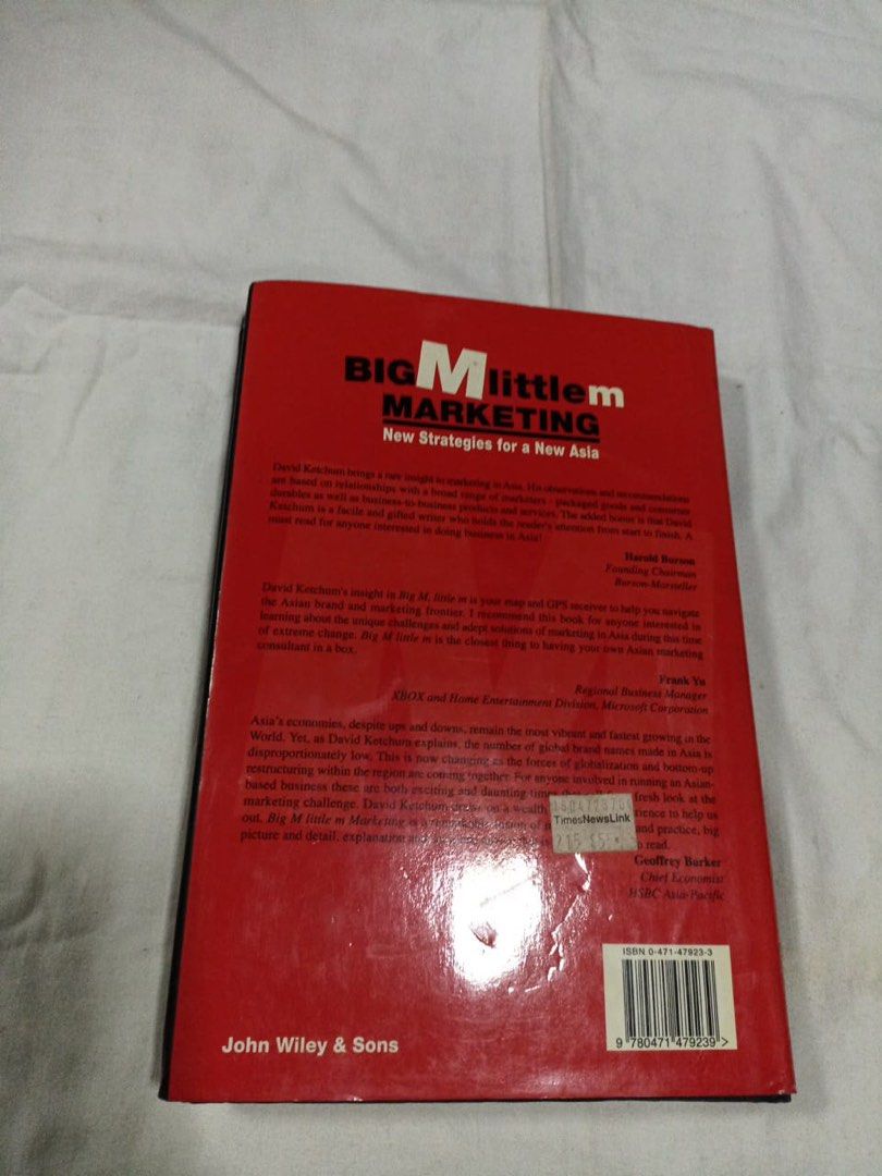 Big M Little marketing - David Ketchum, Hobbies & Toys, Books ...