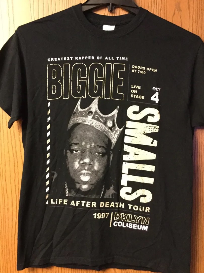 Biggie Small shirt On Hand (Small and Medium) on Carousell