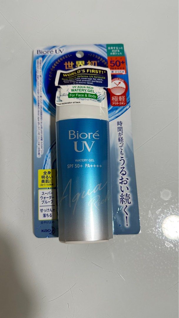 Biore UV SPF 50+ PA++++ 90ml, Beauty & Personal Care, Face, Face Care ...