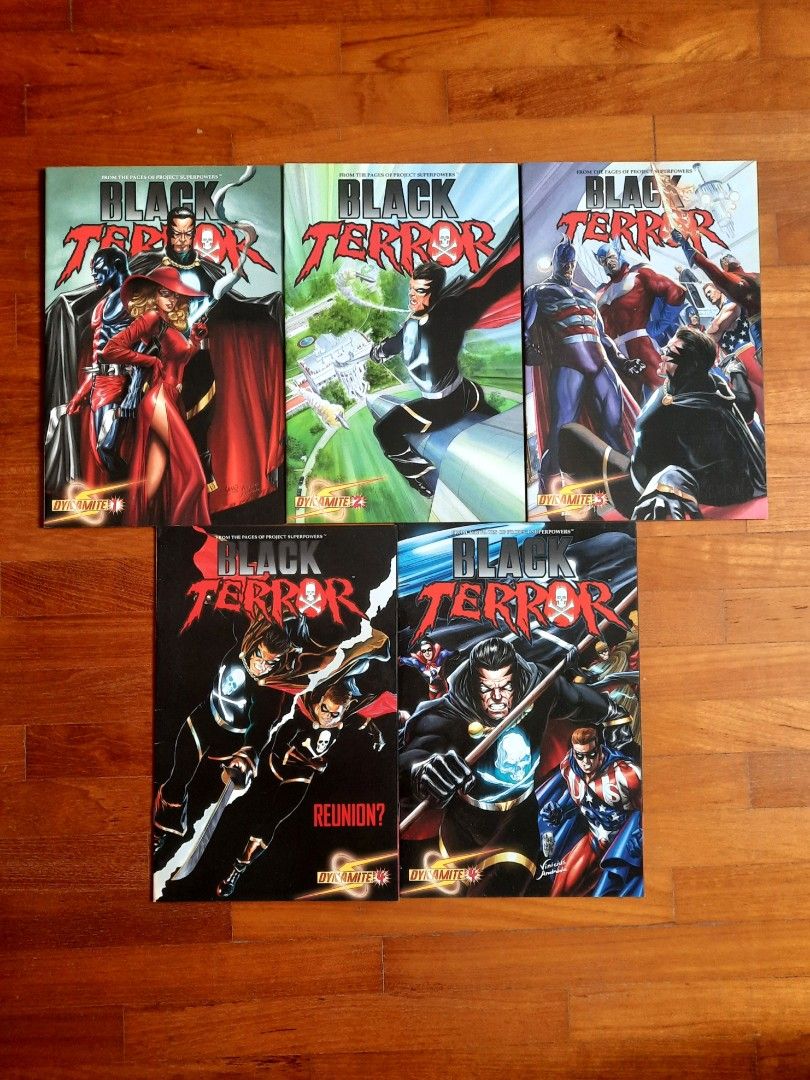 Black Terror Vol 1 #1 - 4 (2008 complete 4-issue miniseries), Hobbies ...