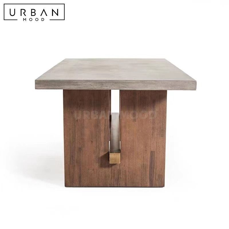 BLAZE Industrial Dining Table & Bench, Furniture & Home Living ...