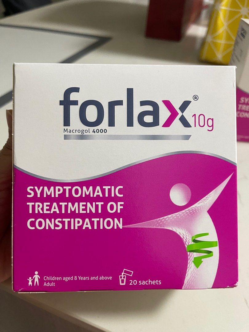 BN Forlax 10mg Macrogol 4000, Health & Nutrition, Health Supplements ...