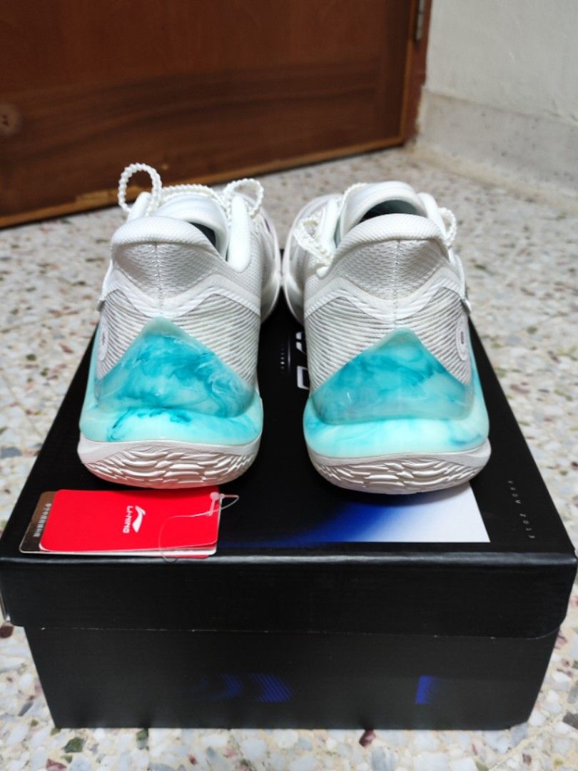 BN US10.5 Li-Ning Sonic 11 v1 White, Men's Fashion, Footwear, Sneakers ...