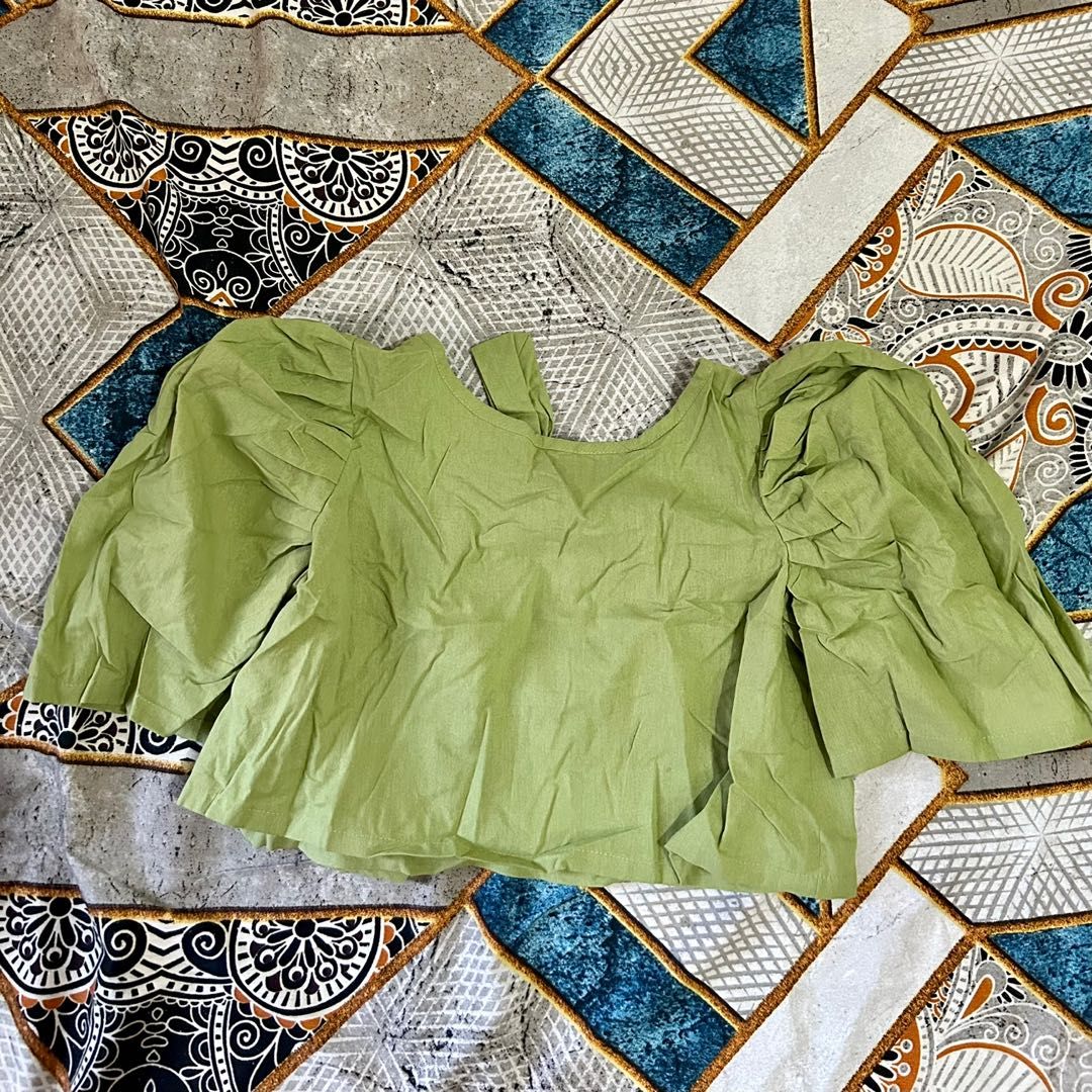 BNWT Linen Modern Filipiniana, Women's Fashion, Tops, Blouses on Carousell