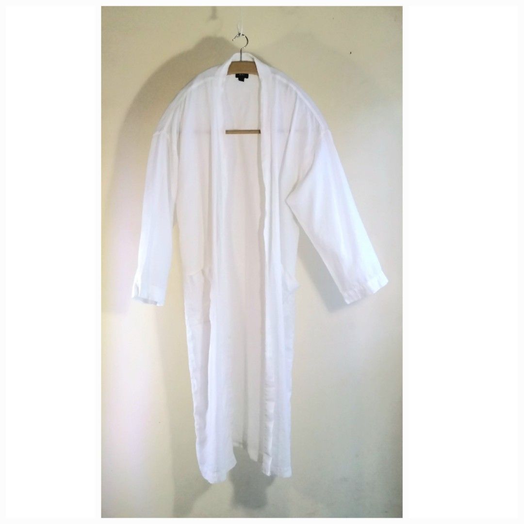 BOSS Hugo Boss Linen Lab Coat, Men's Fashion, Coats, Jackets and ...