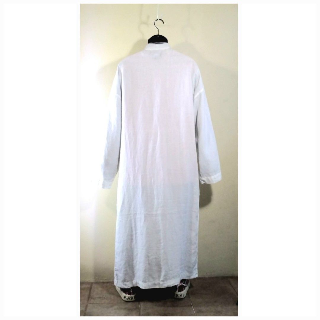 BOSS Hugo Boss Linen Lab Coat, Men's Fashion, Coats, Jackets and ...