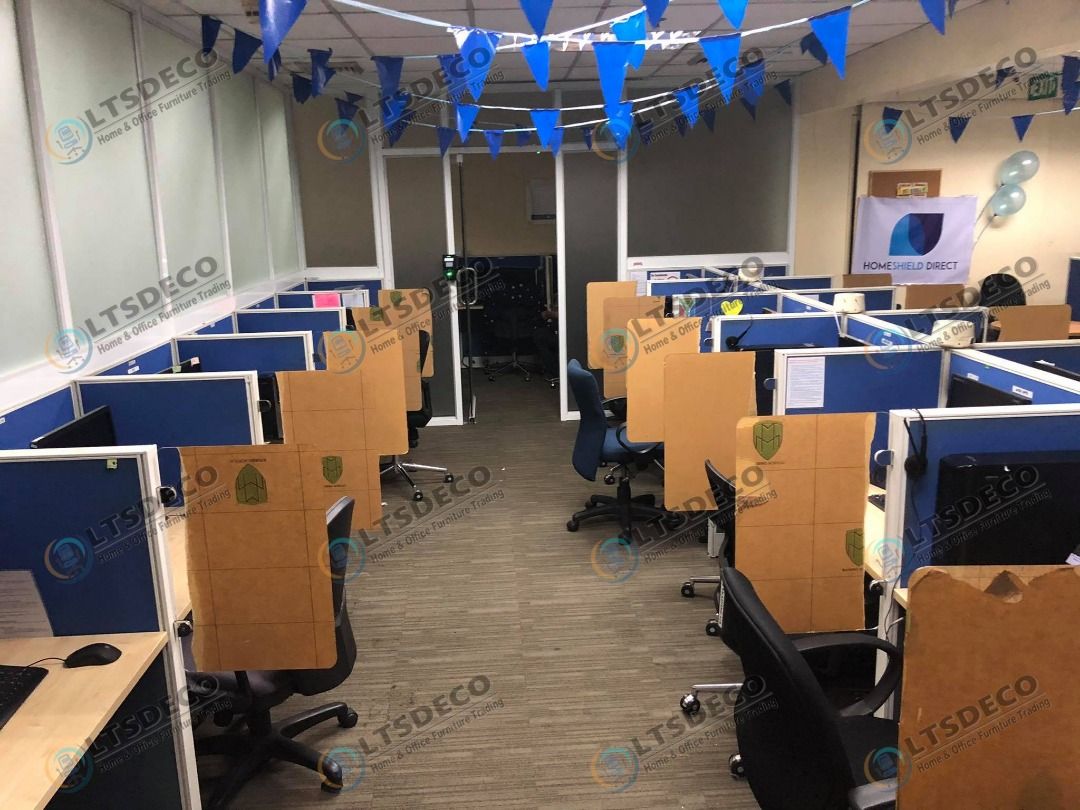 BPO'S WORKSTATION CUBICLE MODULAR PARTITION OFFICE FURNITURE AND ...