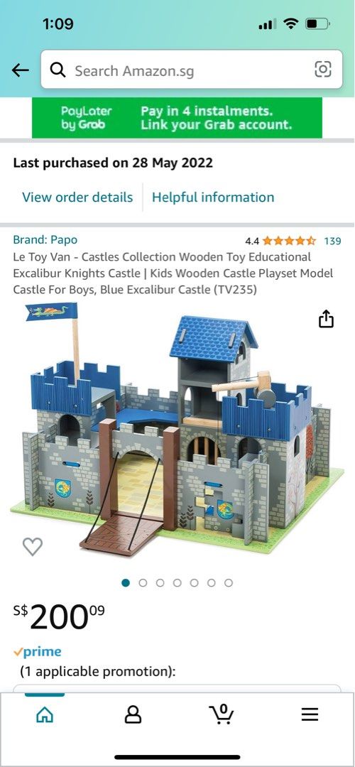 Brand New Le Toy Van Castle, Hobbies & Toys, Toys & Games on Carousell