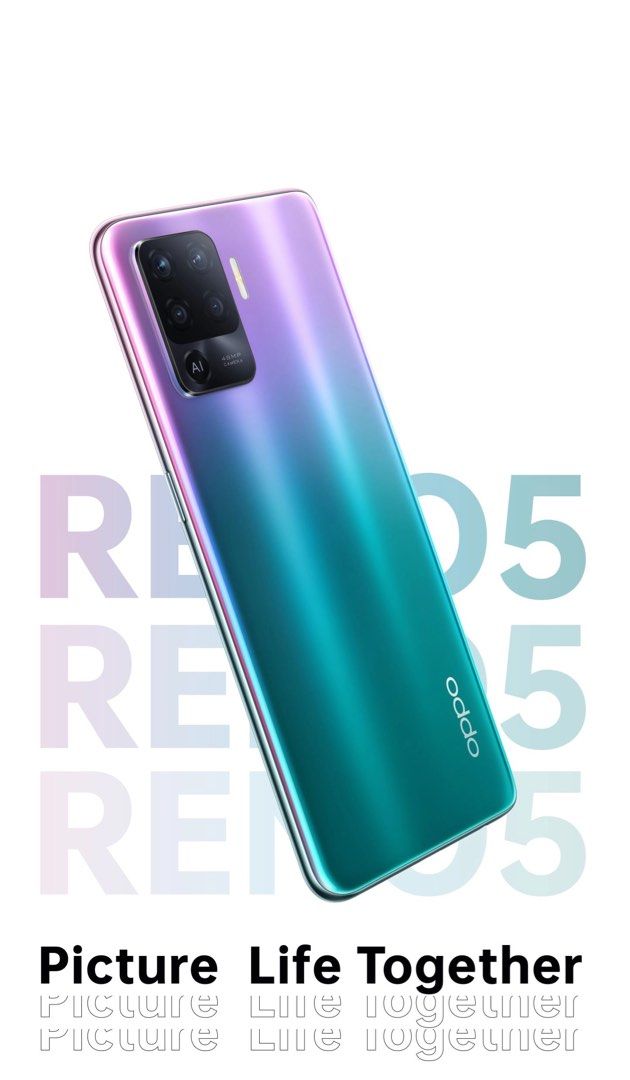 [Brand New] Oppo Reno 5F Fantastic Purple 8GB/128GB, Mobile Phones ...