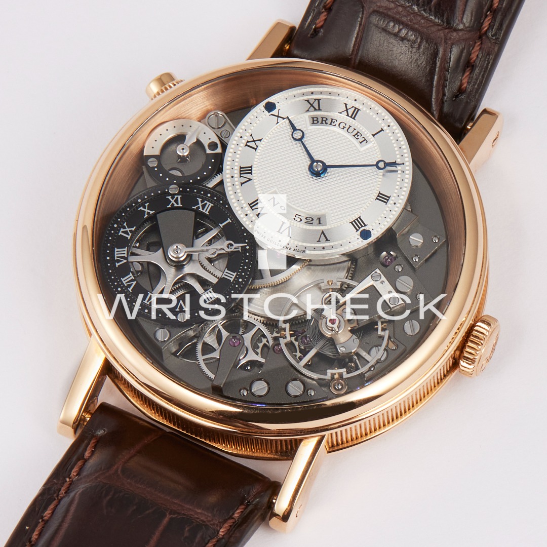 Breguet Tradition GMT Rose Gold Silver Dial 7067BR/G1/9W6 Wristcheck ...