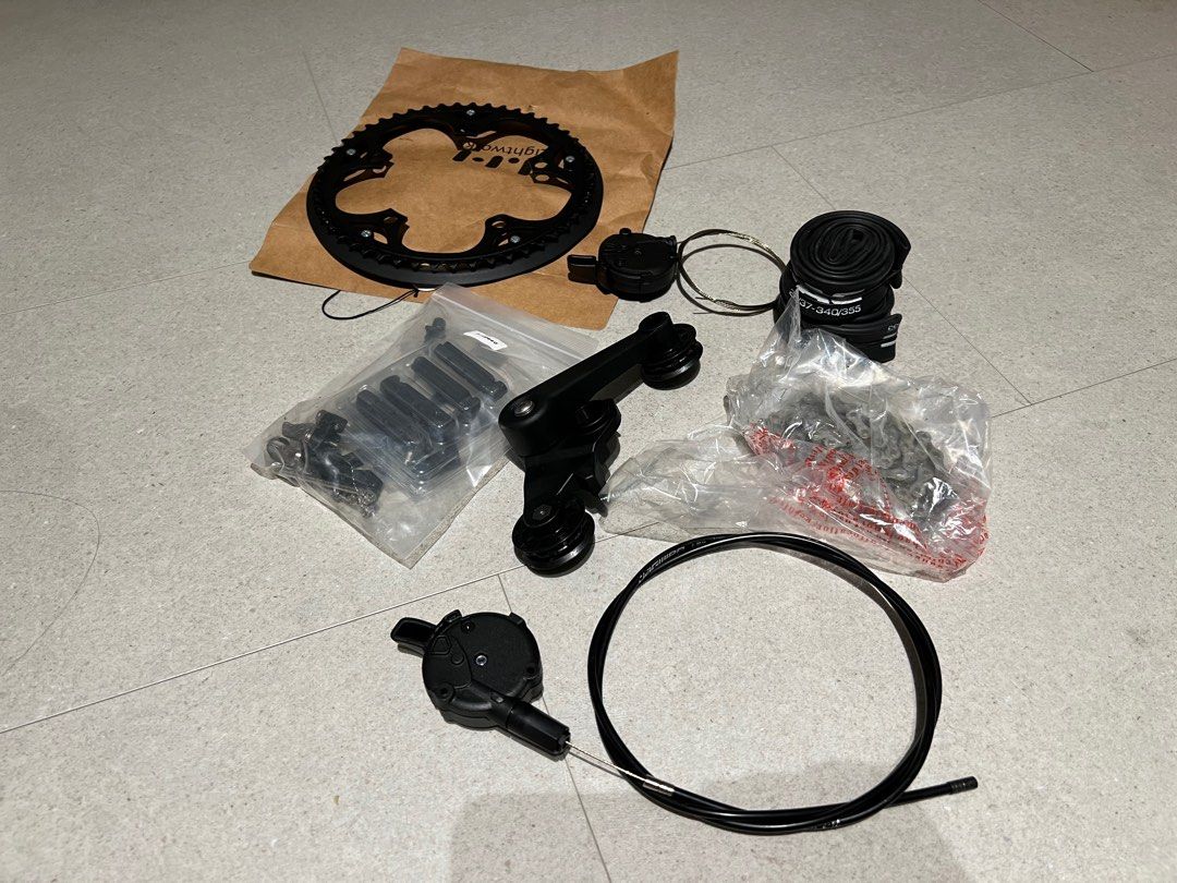Brompton Original 6 speed internal gear shifter set Black Edition ...