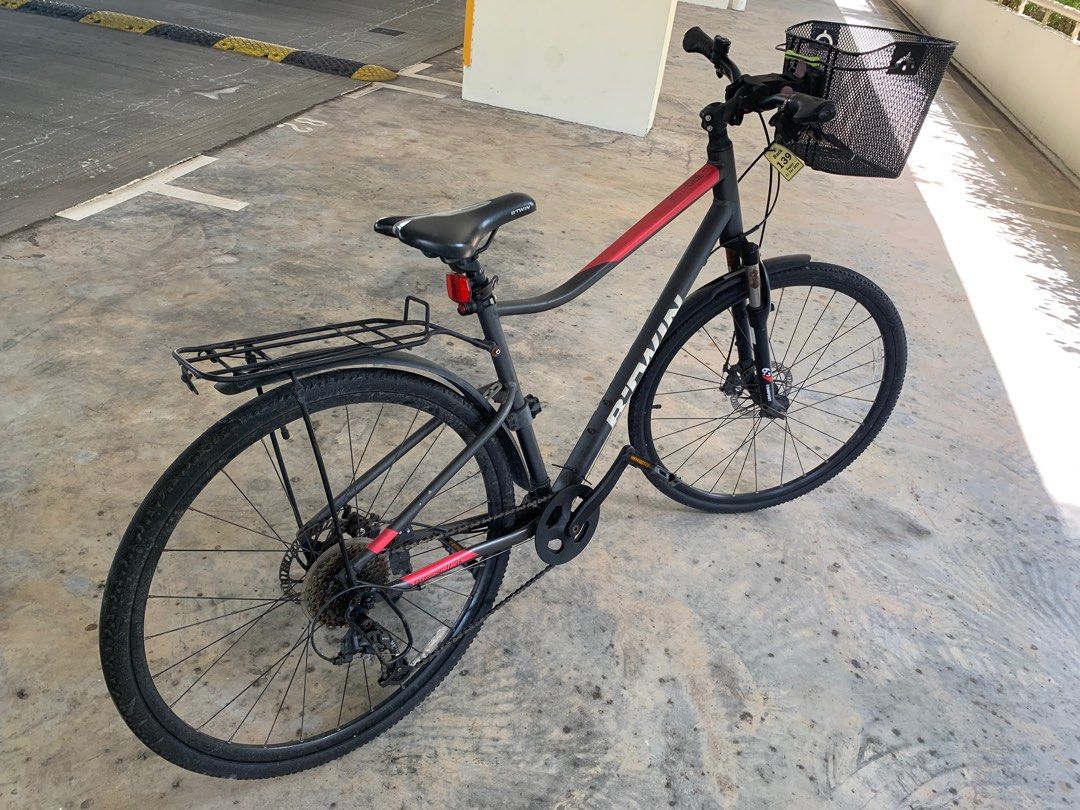 Btwin Decathlon Hybrid Riverside 500 bike, Sports Equipment, Bicycles ...