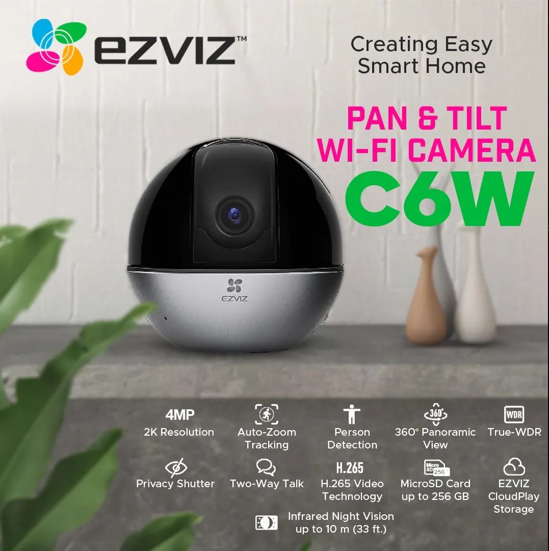 C6W, Furniture & Home Living, Security & Locks, Security Systems & CCTV Cameras on Carousell