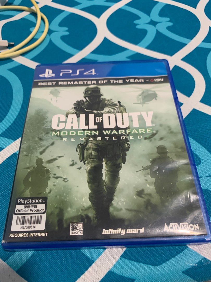 Call of Duty Modern Warfare Remastered on Carousell