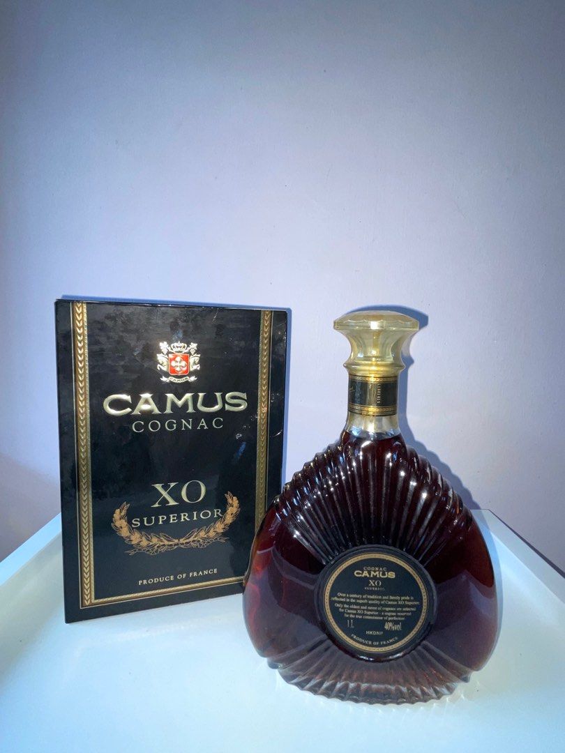 Camus cognac XO superior (1L), Food & Drinks, Alcoholic Beverages on Carousell