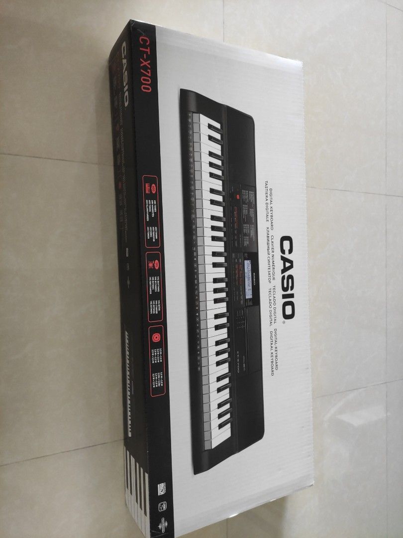 Casio CT-X 700 keyboard, Hobbies & Toys, Music & Media, Musical ...