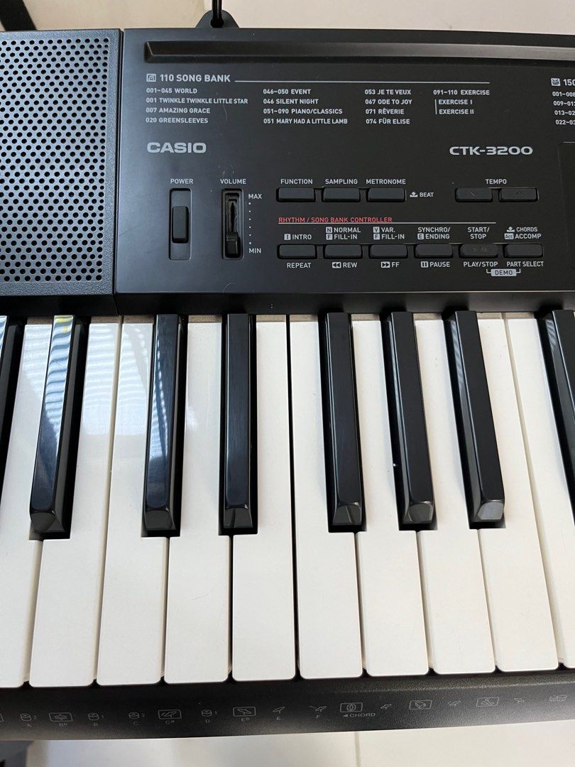 Casio Keyboard, Hobbies & Toys, Music & Media, Musical Instruments on ...