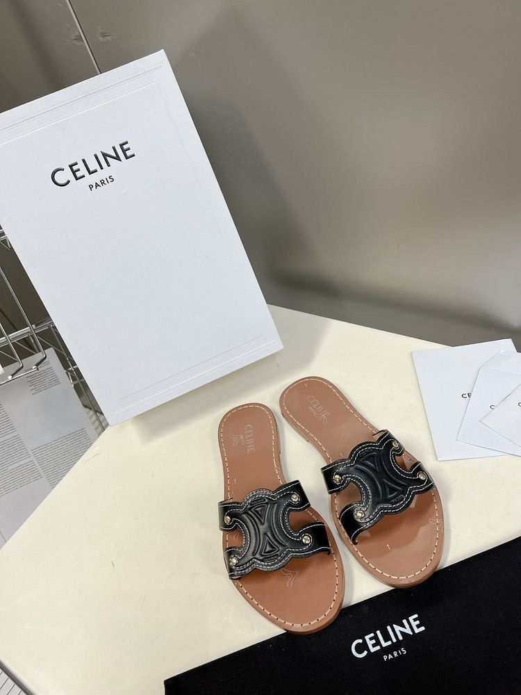 Celine designer slipper sandals pre order on Carousell