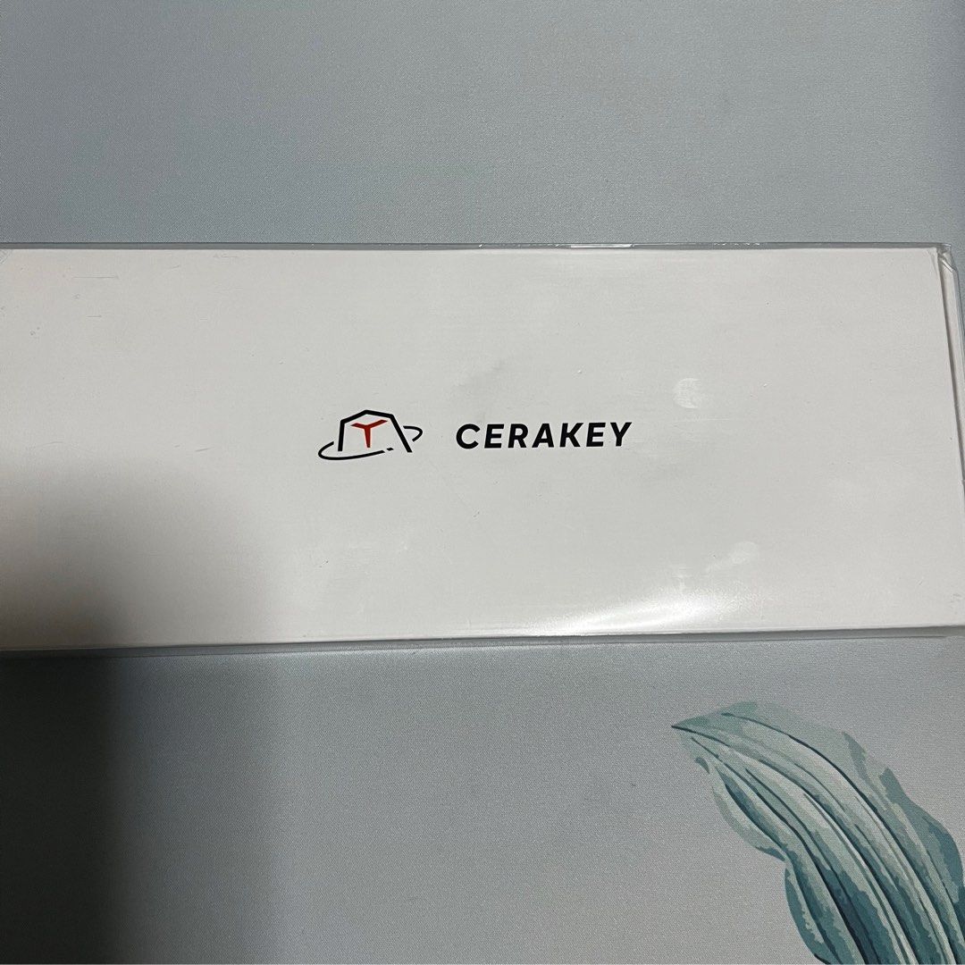 Cerakey ceramic keycaps BoW black on white with legends, Computers & Tech, Parts & Accessories ...