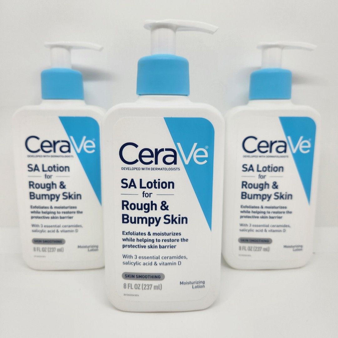 CeraVe SA Lotion for Rough & Bumpy Skin 237ml, Beauty & Personal Care ...